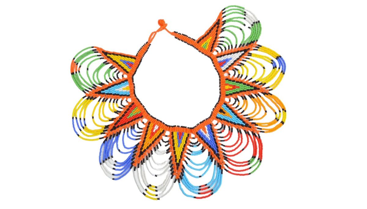 African Bib Collar Necklace| Zulu Necklace| Maasai | Shop Today. Get it ...