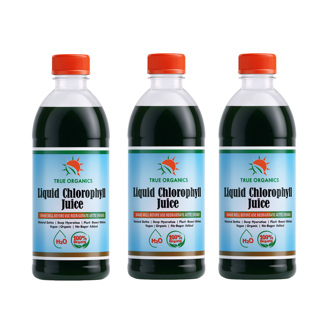 3 Pack of 500ml True Organics Liquid Chlorophyll Juice | Shop Today ...