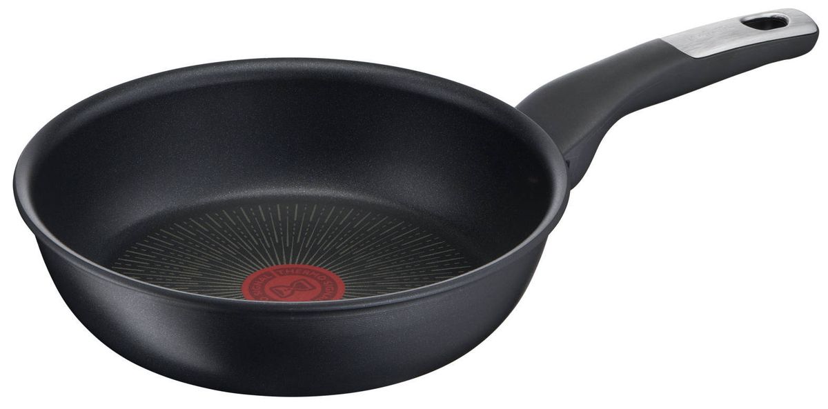 Tefal Unlimited Deep Non-Stick Frying Pan with Thermal-Signal Spot ...