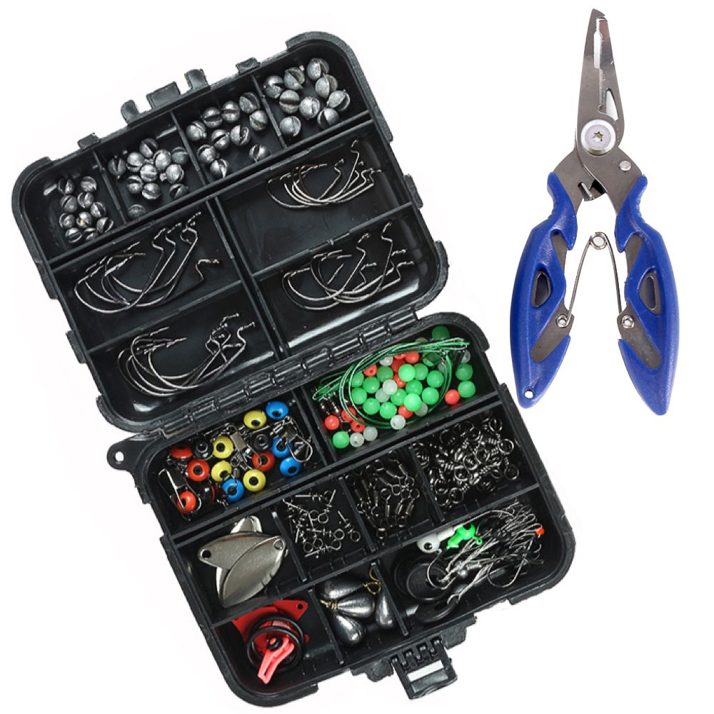 Sport 188 Piece All Inclusive Professional Swivel Snap Fishing Kit ...