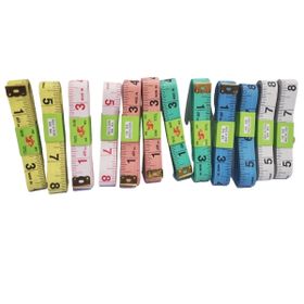 Haberdashery Measuring Tape - Tailoring Tape - 150cm (Bulk Pack x 12 ...