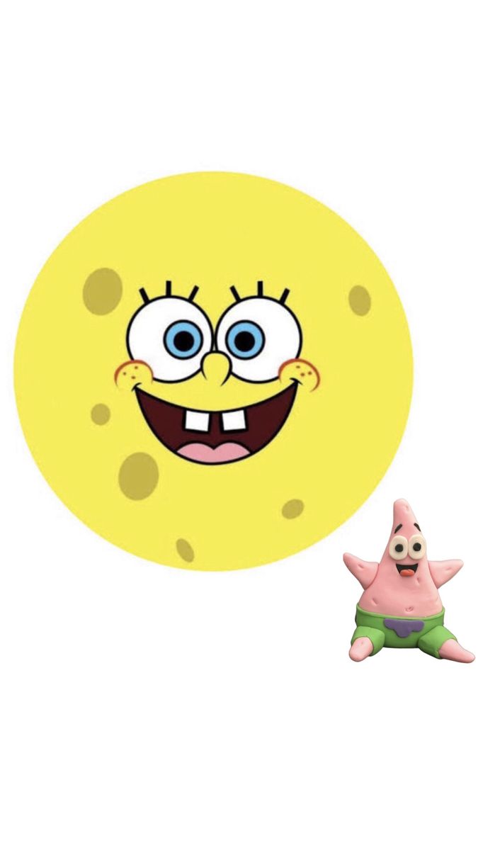 SpongeBob Edible Print And Mini Patrick Fondant Figure | Shop Today ...