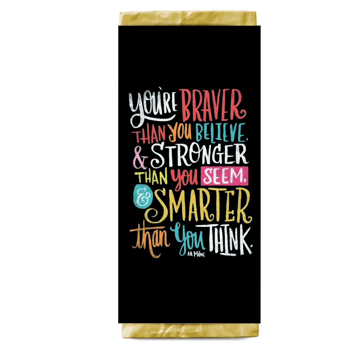 Chocolate Gift Idea, Encouragement Custom Thank-You Appreciation ...