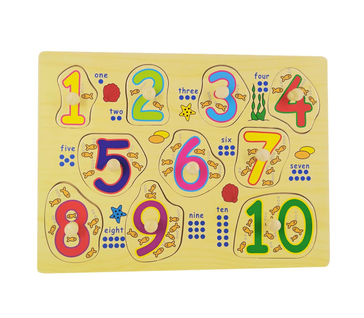 Numbers 1-10 Educational Puzzle | Shop Today. Get it Tomorrow ...