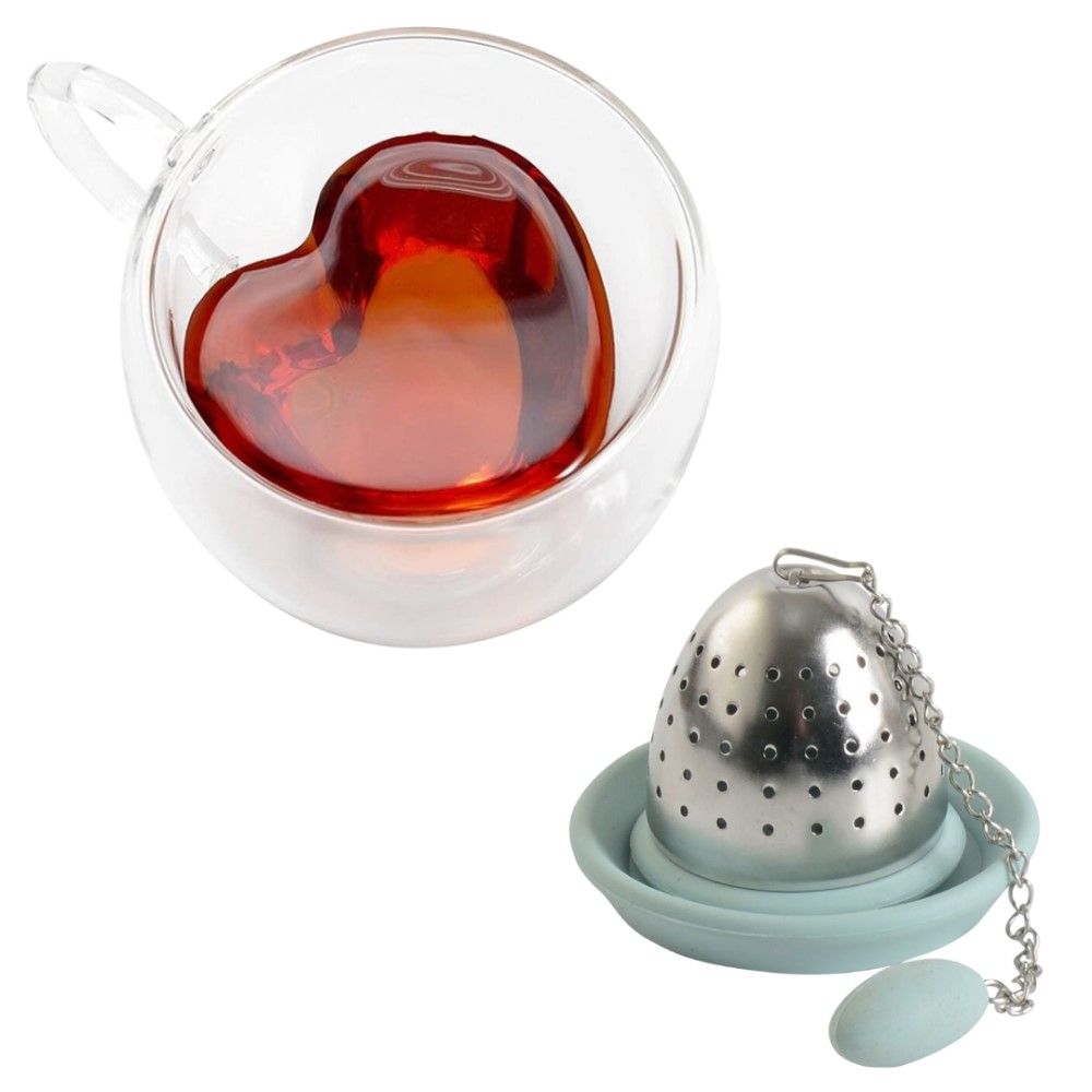 Heart Shaped Mug With Tea Infuser Set | Shop Today. Get it Tomorrow ...