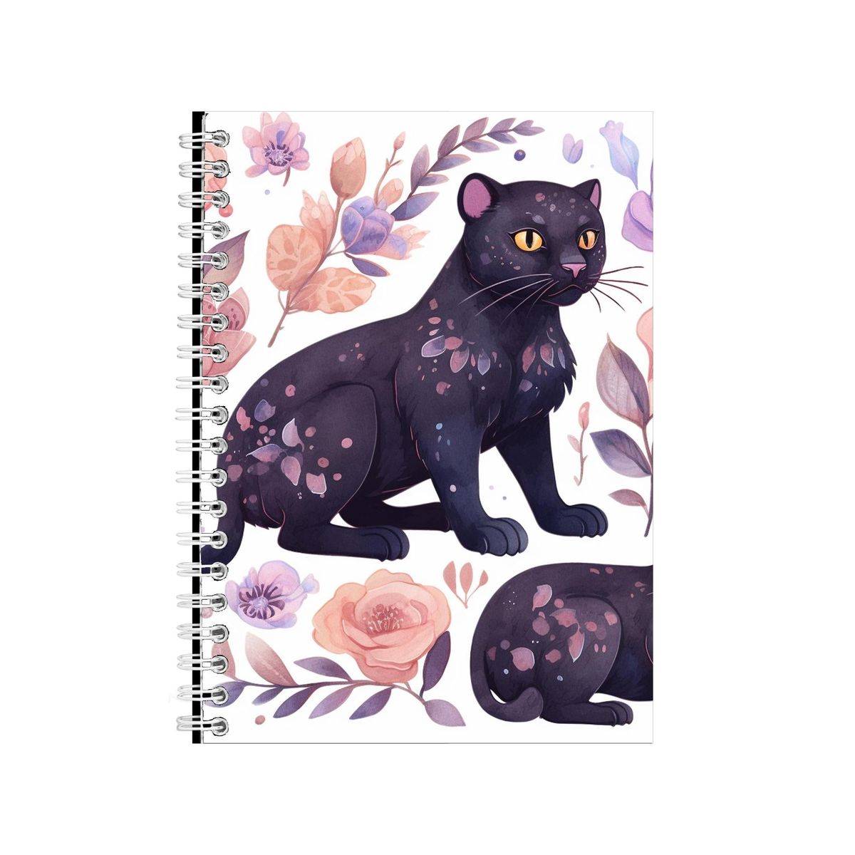 PANTHER Watercolor Gift Idea A5 Notebook Present Idea | Shop Today. Get ...