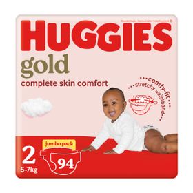 Huggies Gold Nappies Size 2 Jumbo - 94's | Shop Today. Get it Tomorrow ...