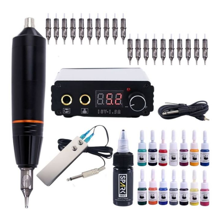 Professional Tattoo Kit - Full Pen Kit | Shop Today. Get it Tomorrow ...