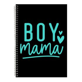Boy mama A4 Notebook for Mothers Day Women Graphic Mom Sayings Present ...