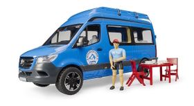 Bruder Mercedes-Benz Sprinter Camper Van with driver - 43.5cm Long ...