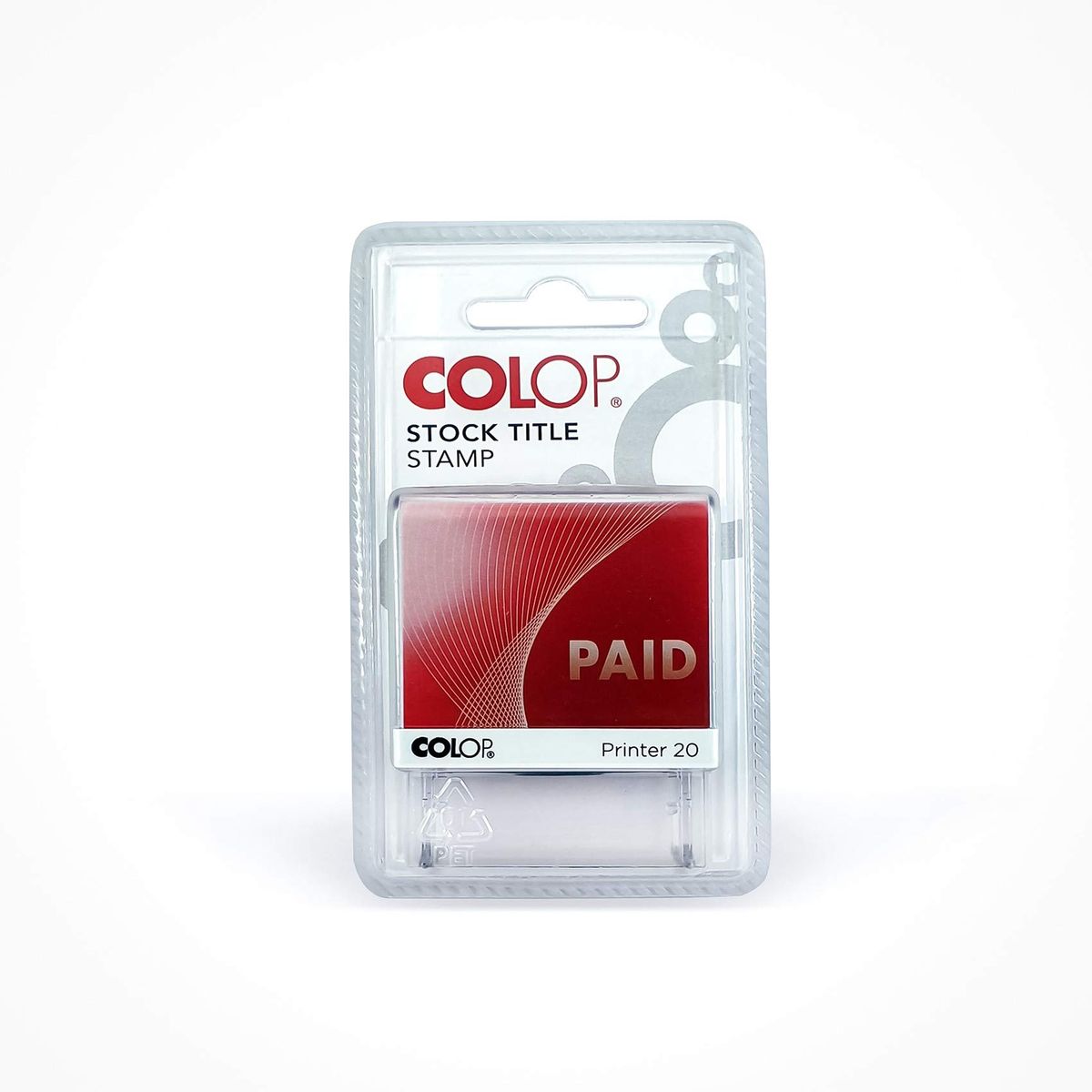 Colop - Printer 20 - Stock Title Stamp - Paid | Shop Today. Get it ...
