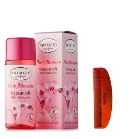 Bramley Pink Blossom Tissue Oil 100ml x 3 +Hubbe Pocket Comb | Shop ...