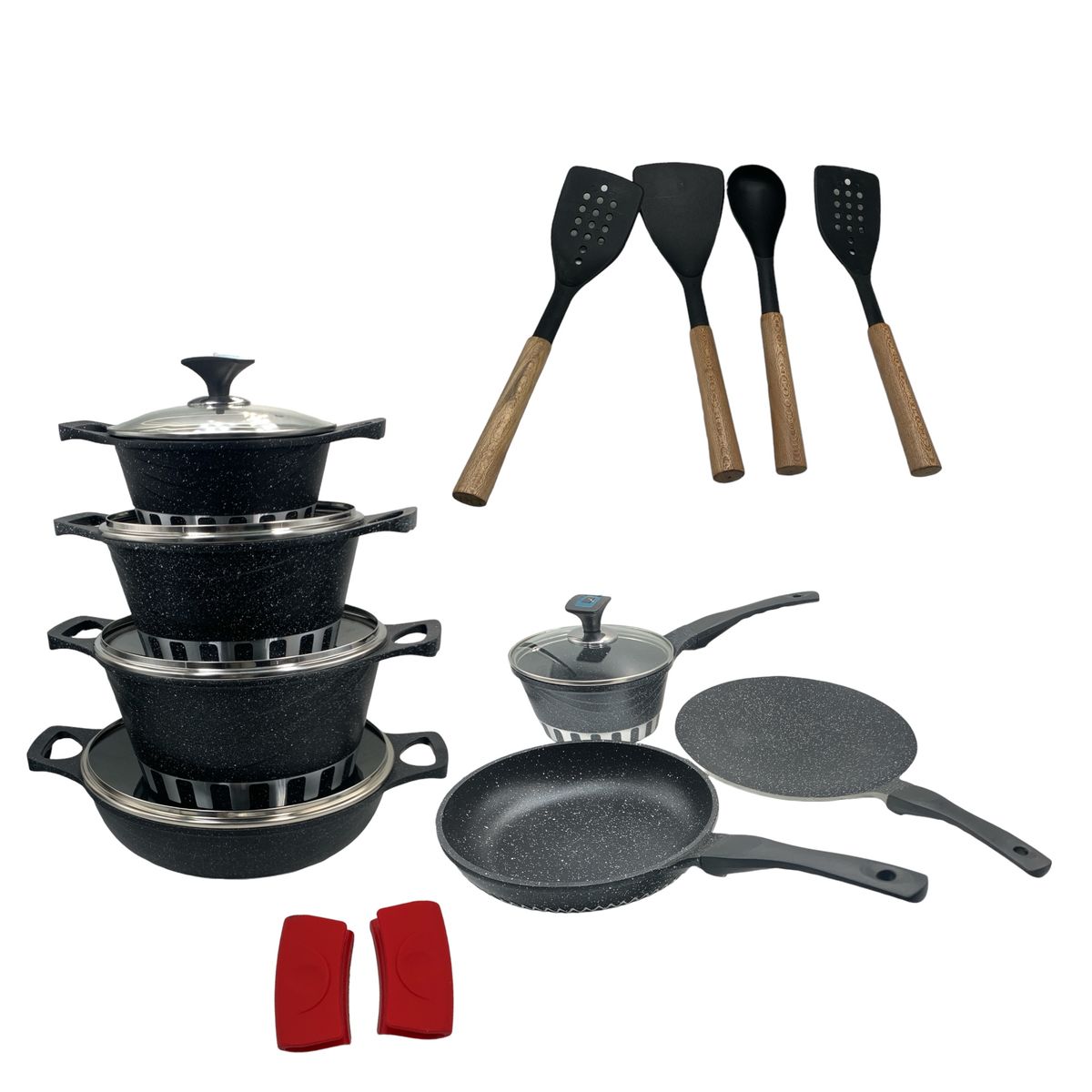 Pot Set 18 Piece Cresta Diecast | Shop Today. Get it Tomorrow ...