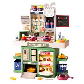 Kitchen Play Set With Realistic Light, Sound And Steam - Dream Kitchen ...