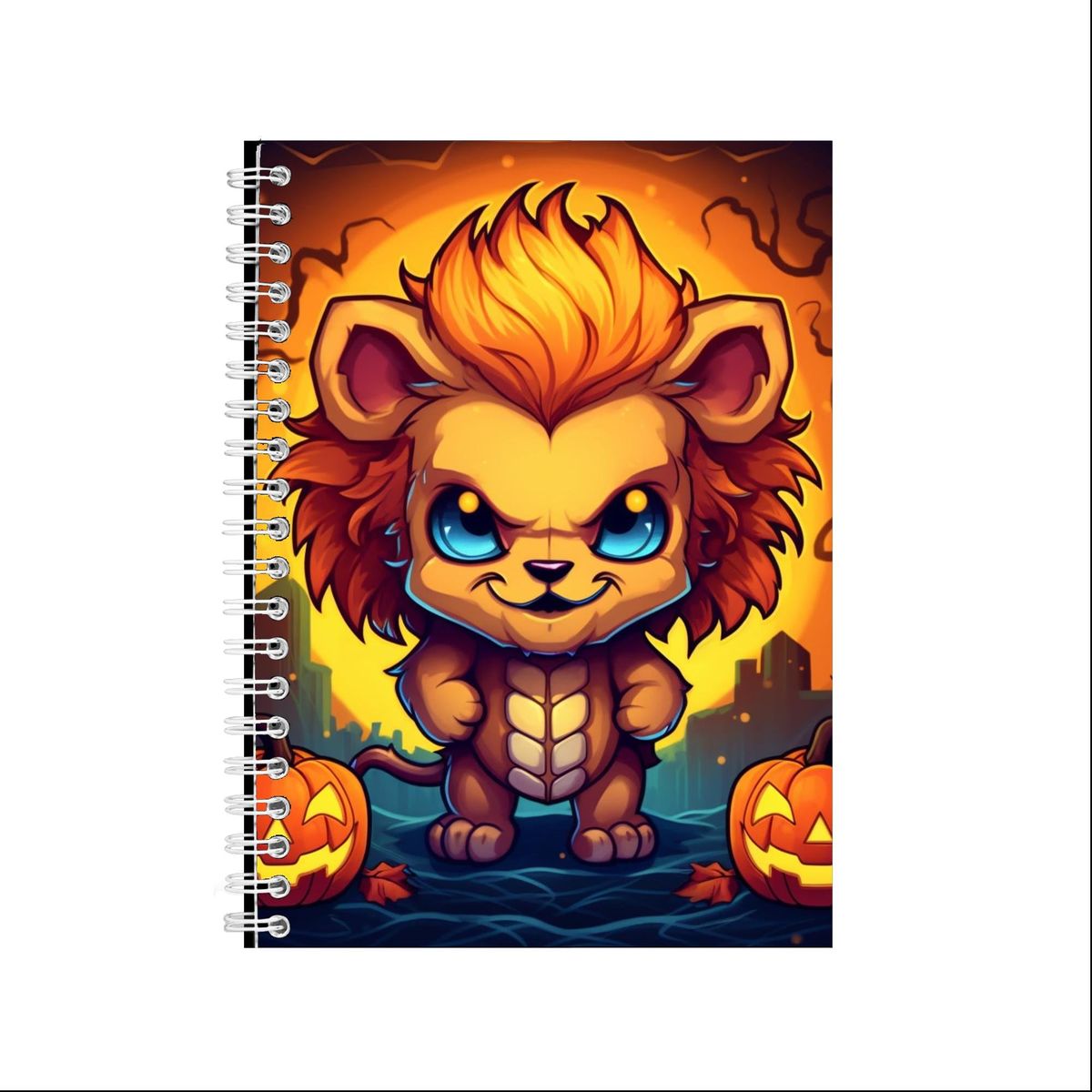 Lion A5 Notebook Gift Idea Spiral Notepad 207 | Shop Today. Get it ...