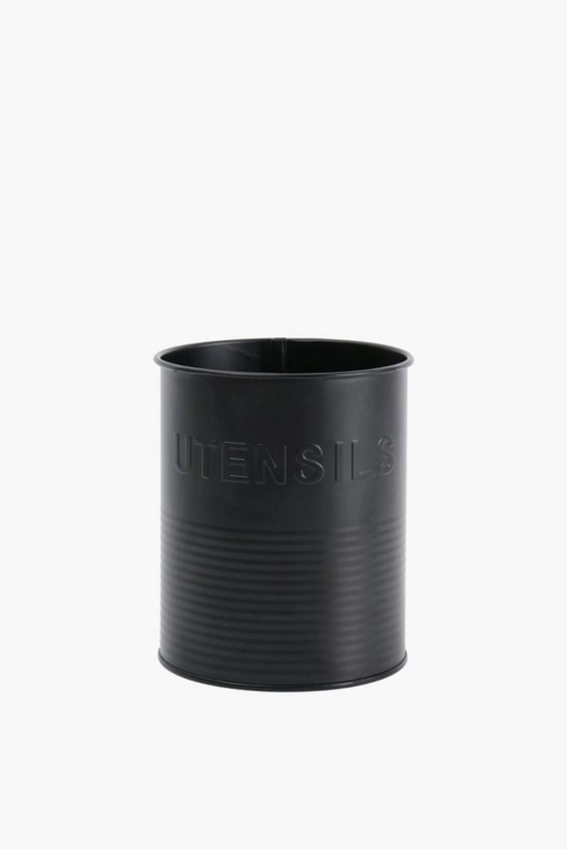 Galvanised Metal Utensil Holder - Black | Shop Today. Get it Tomorrow ...