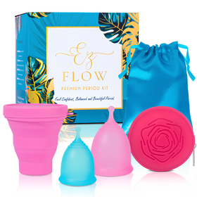 EZ Flow Menstrual Cups - The Ultimate Menstrual Cup Kit | Shop Today ...