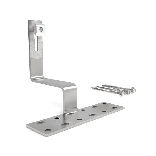 90-Degree Standard 304 Tile Roof Hooks for Solar Panel Mounting | Shop ...
