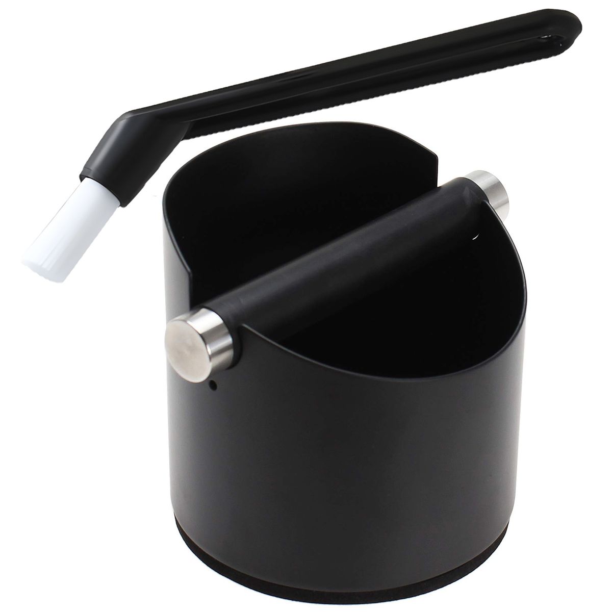 Coffee Knock Box, Removable Knock Bar and Non-Slip Base Stainless Steel ...