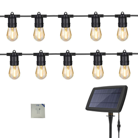 Solar Bulb String Lights 20 LED | Shop Today. Get it Tomorrow ...