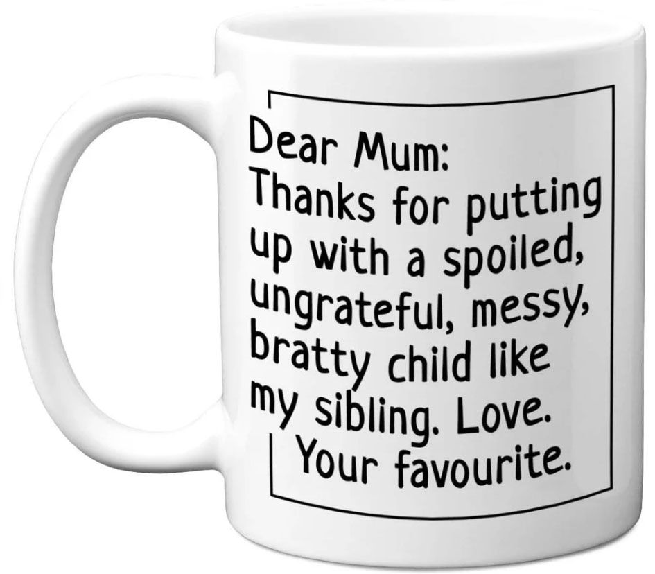 Dear Mum Birthday Christmas Mother's Day Gift Mug | Shop Today. Get it ...