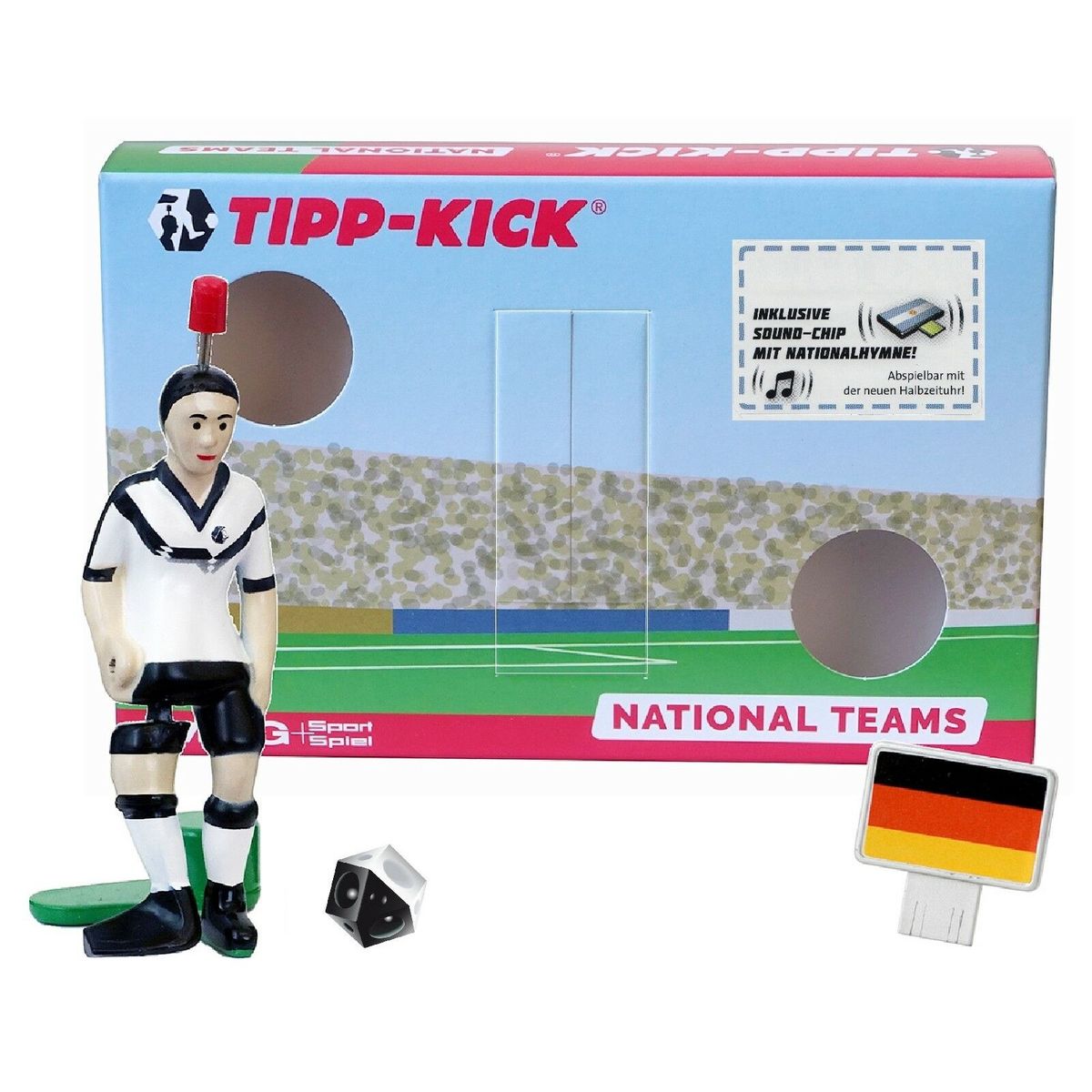 TIPP-KICK Star-Kicker, Penalty Goal Box & Anthem Sound Chip: Germany ...