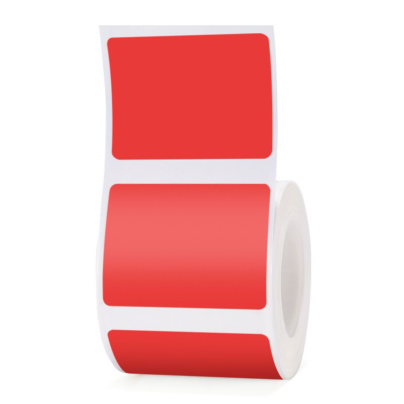 Niimbot B21/B3s - 40x30mm - 230 X Solid Red Thermal Labels | Shop Today ...