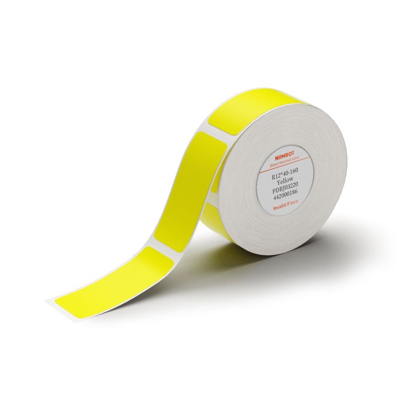 Niimbot - D11 / D110 / D101 - 12*40mm - 160 Thermal Labels - Bright ...