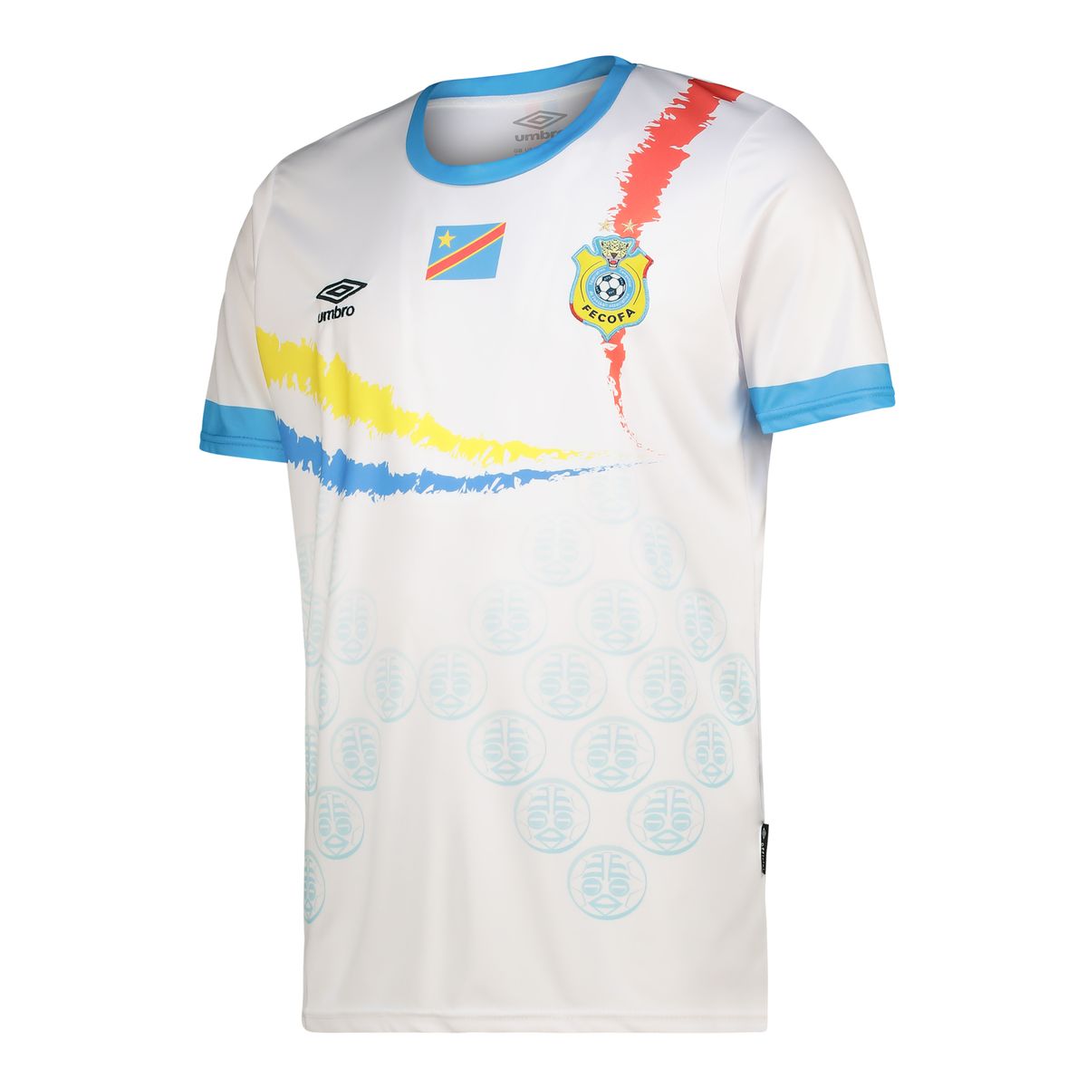 Umbro - Democratic Republic of the Congo (DRC) Away Supporter Jersey ...