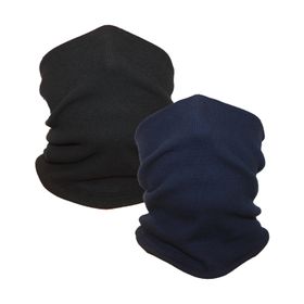 Neck Warmer Face Neck Gaiter - Pack of 2 - Black & Navy | Shop Today ...