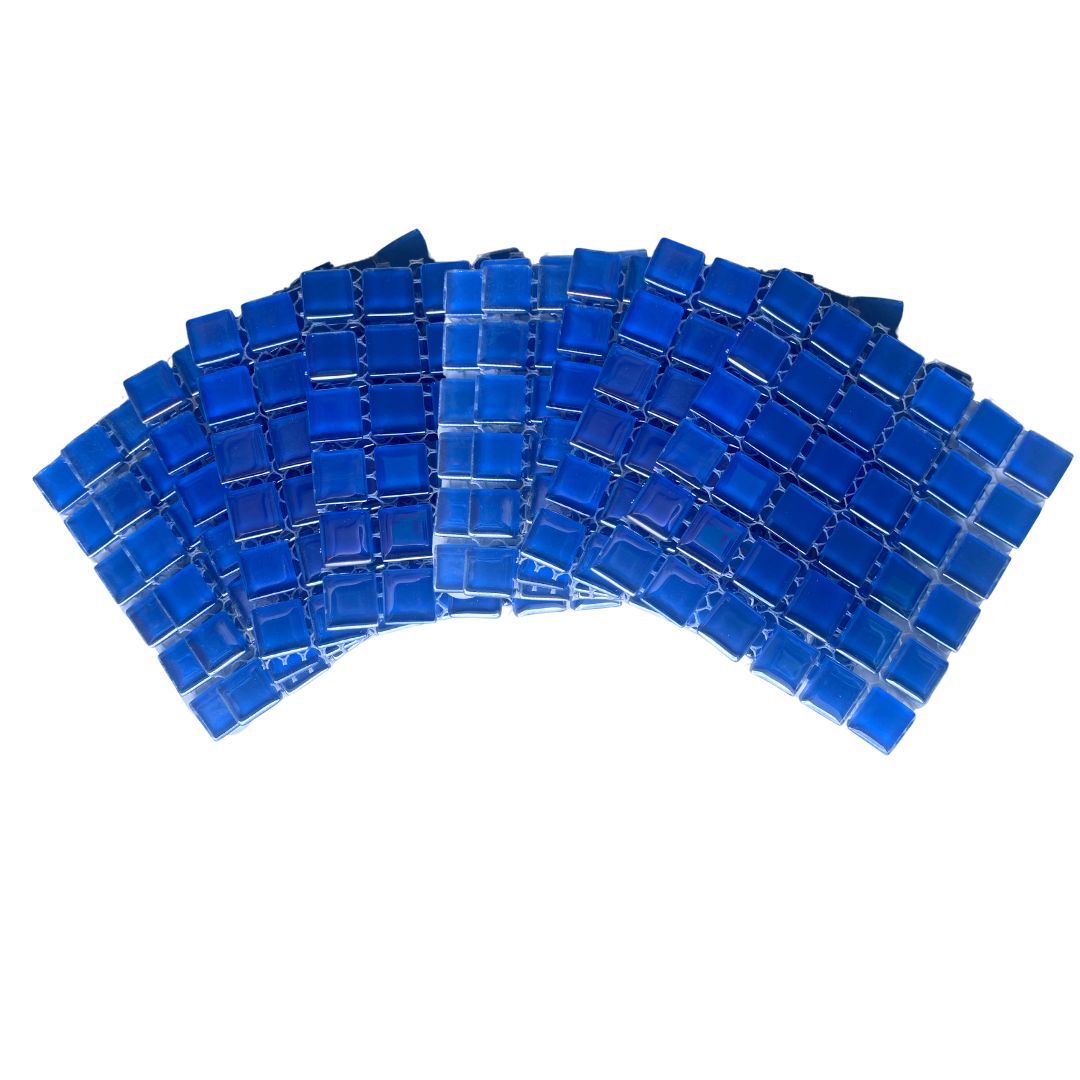 Mosaic Tiles Pearl Blue 15x15mm (small tiles for crafting) | Shop Today ...