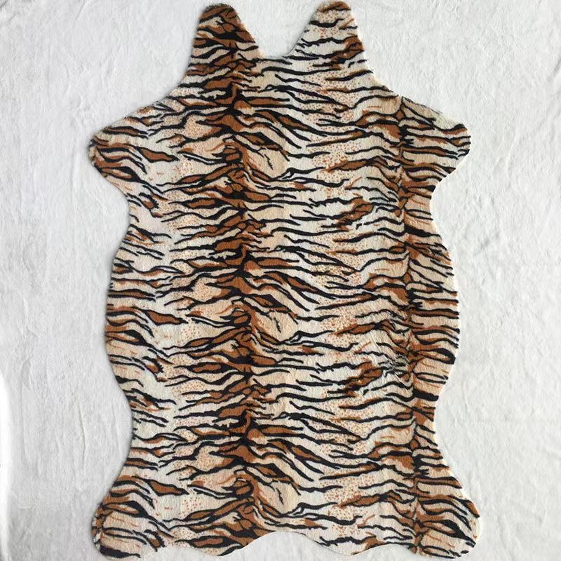 CP-TIGER,Faux Fur Tiger Print Rug | Shop Today. Get it Tomorrow ...