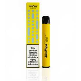Airscream AirsPops- Disposable - Zesty Lemon - 5% Nic Salts | Shop ...