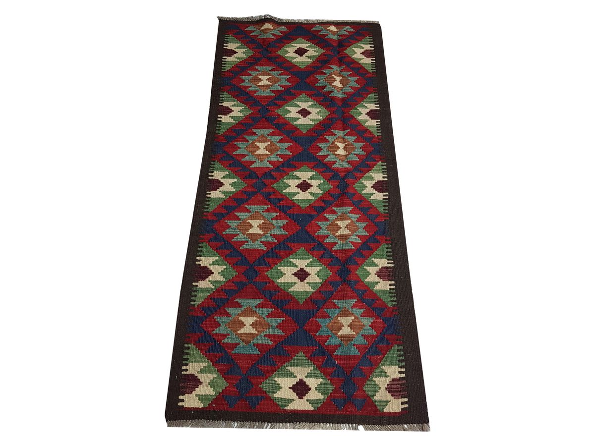 Stunning Afghan Maimana Kilim 192 x 63 cm | Shop Today. Get it Tomorrow ...