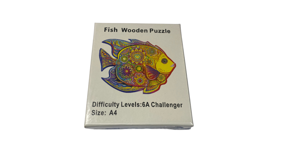 Fish Wooden Puzzle A4-6A Challenger | Shop Today. Get it Tomorrow ...
