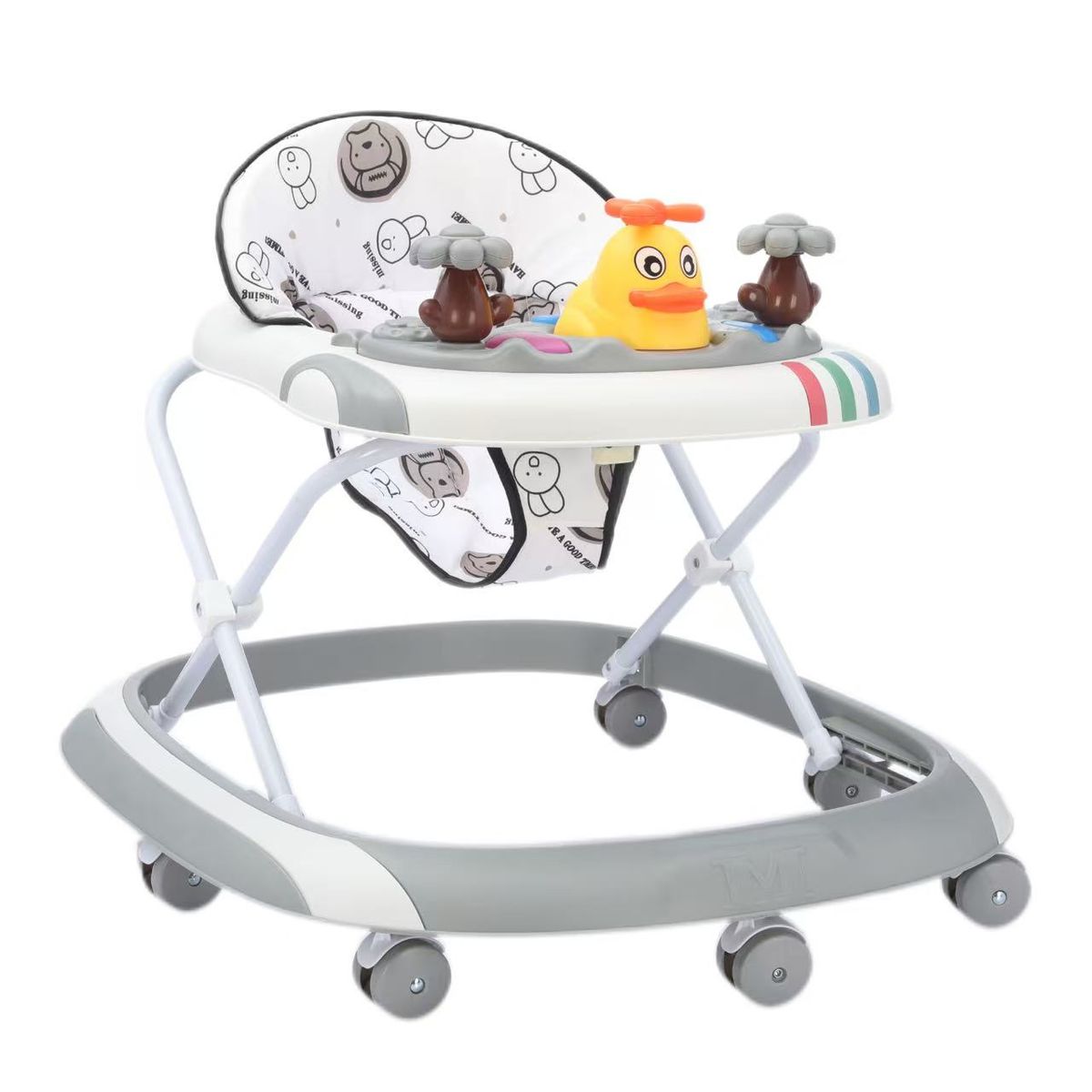 Foldable Baby Walker with Music, Soft Seat & Smooth Wheels | Shop Today ...
