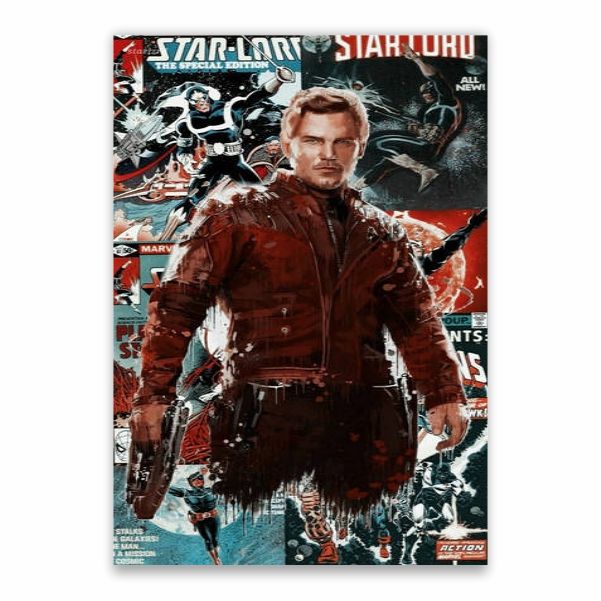 Star Lord Chris Patterson Poster - A1 | Shop Today. Get it Tomorrow ...