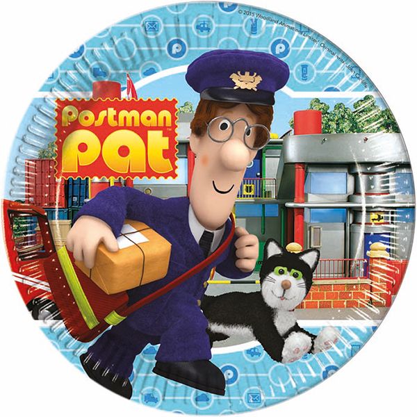 Postman Pat Paper Plates Large 23Cm | Shop Today. Get it Tomorrow ...