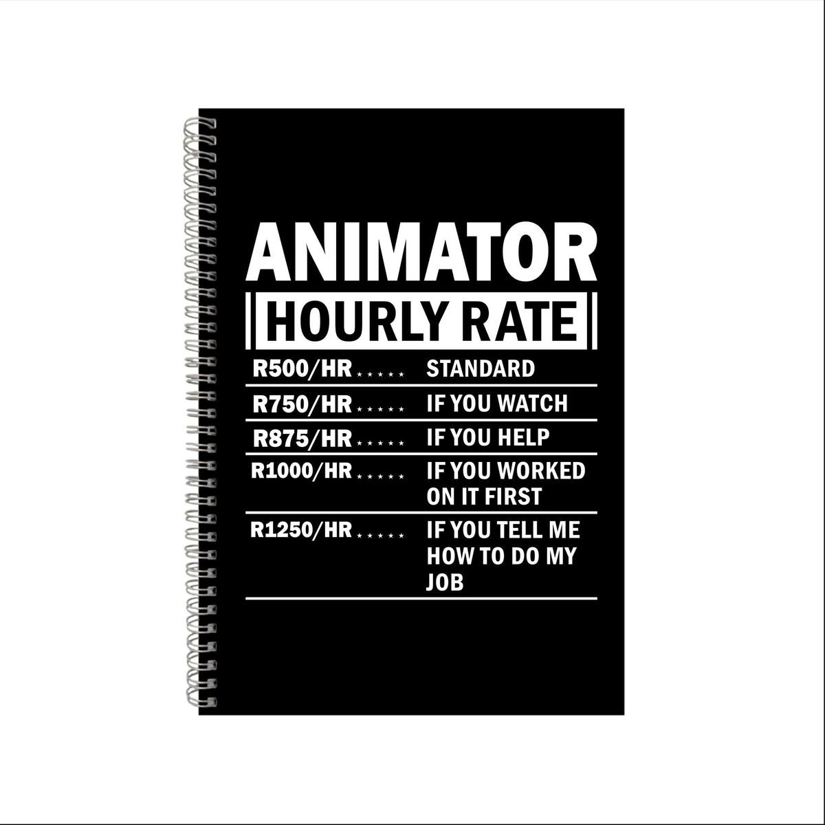 Animator Notebook, Animation Gift Idea A4 Notepad 06 | Shop Today. Get ...