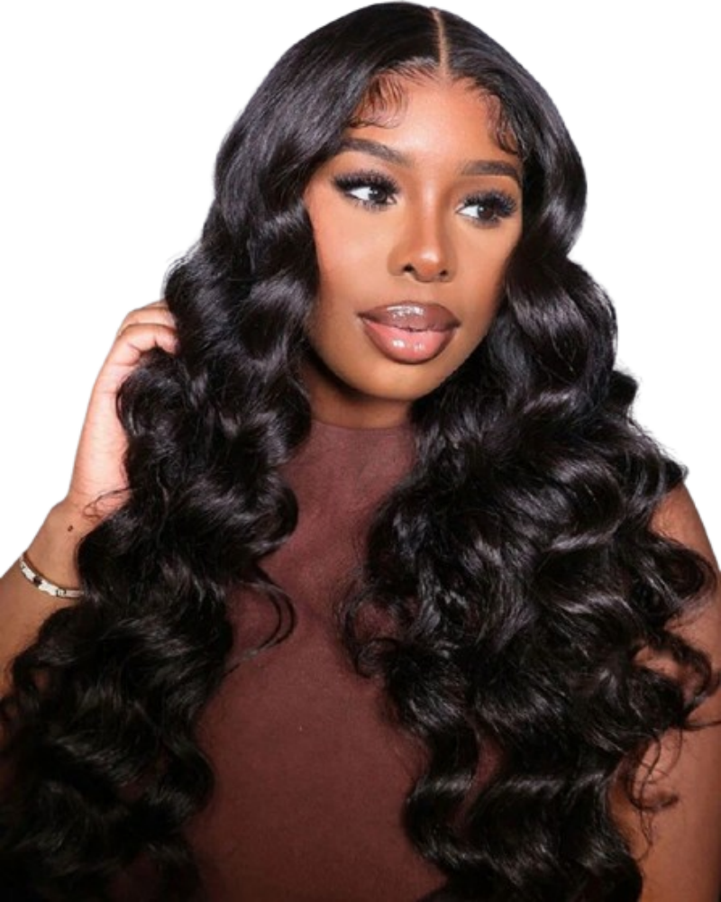 VSP Glueless Human Hair Body Wave Wigs-13x4 HD Lace Frontal Wig 24inch ...