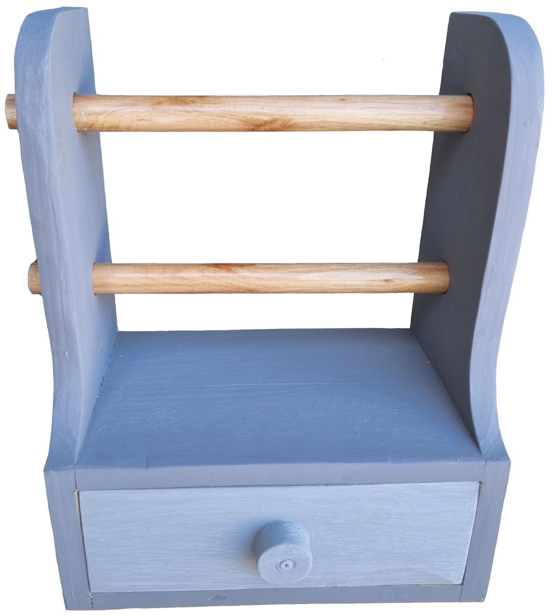 GC Paper Roll Holder2 with Drawer made from Wood | Shop Today. Get it ...
