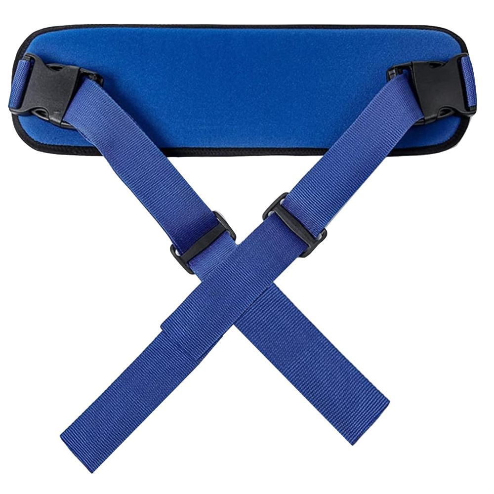 Home Adjustable Blue Wheelchair Waist Safety Restraining Belt (40cm ...