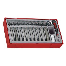 Teng Tools - 23PC 1/2'' Drive Tx Bit Socket Set - TTTX23 | Shop Today ...