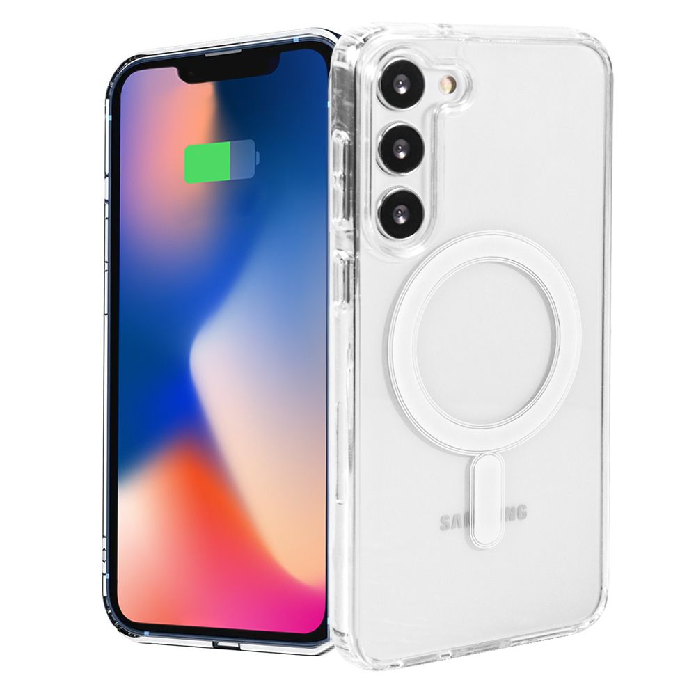 Silicone Clear Case with Magsafe for Samsung Galaxy S23 | Shop Today ...