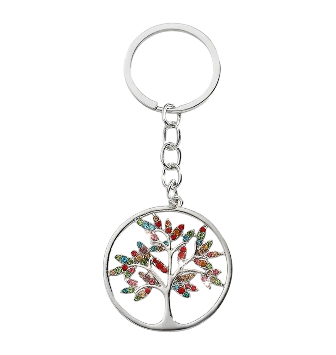 Tree of Life Keyring - Mixed Colour | Shop Today. Get it Tomorrow ...