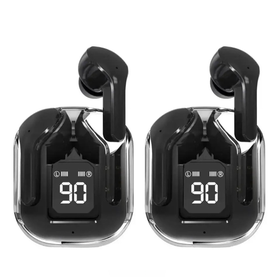 Transparent Bluetooth Headphones Black-Two Pieces | Shop Today. Get it ...