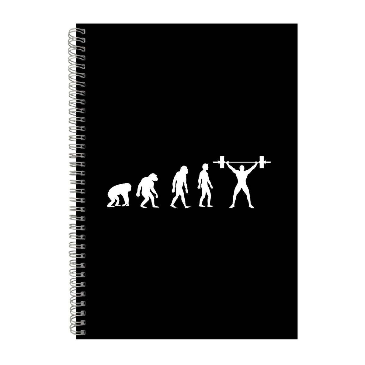 Gym evolution Notebook Fitness Gift Idea A4 Notepad 128 | Shop Today ...