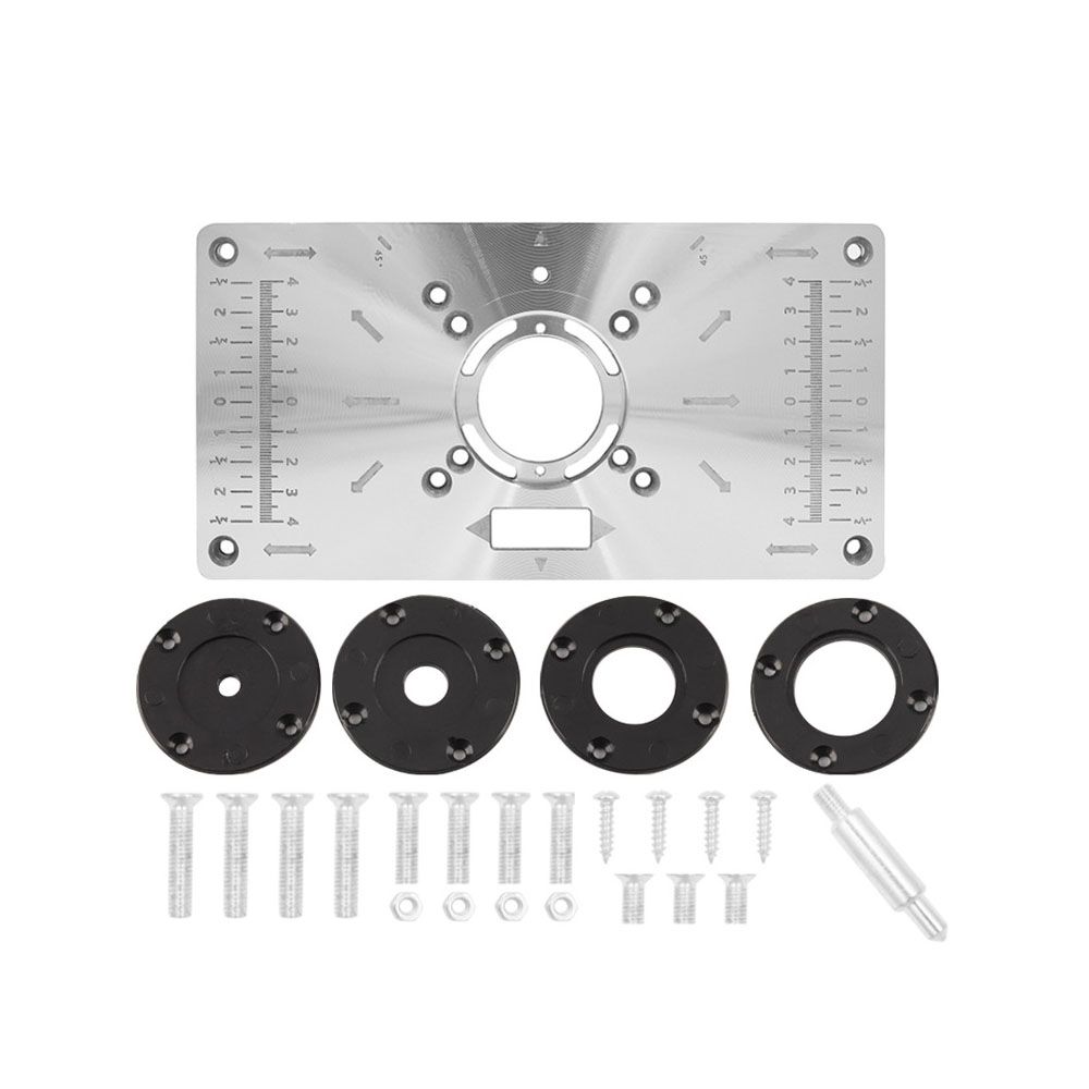 Router Table Insert Plate Aluminum Router Plate for Woodworking | Shop ...