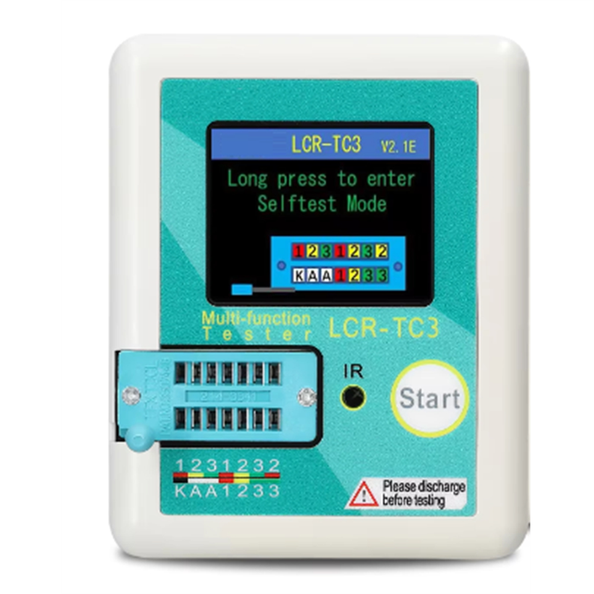 New LCR-TC3 Transistor Tester Zener Diode Voltage Regulator | Shop ...