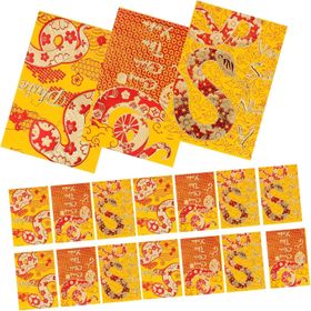 18Pcs Year Red Envelopes for Year Snake Cash present Holders Festive ...